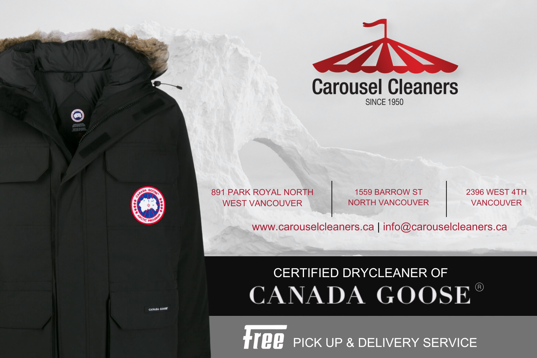 Canada Goose Dry Cleaning